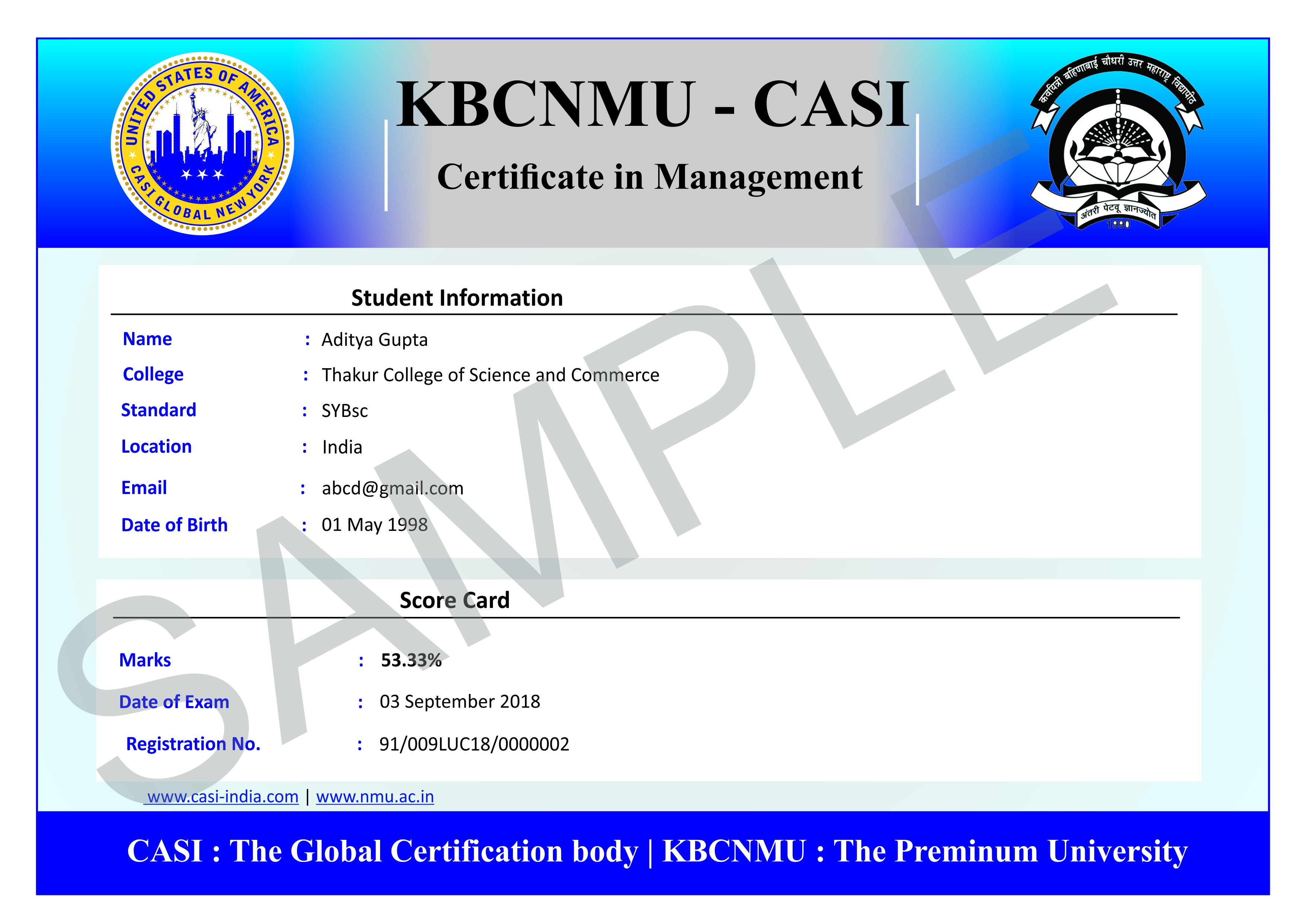 CASI Global partners with KBCNMU to offer World Class certification ...